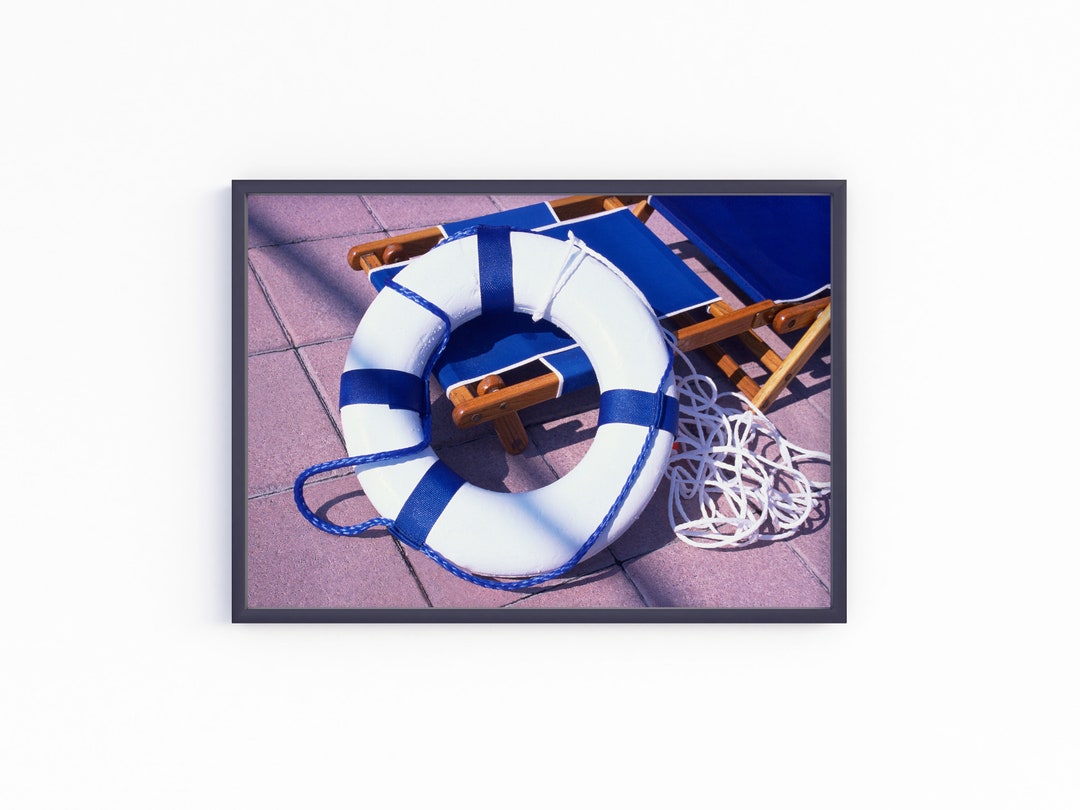 Life Preserver Photography Art, Digital Downloadable Wall Art, Poster ...