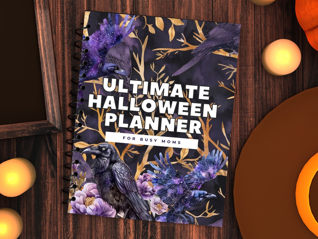 Ultimate Halloween Planner Printable Planner in PDF Format, Monthly and ...