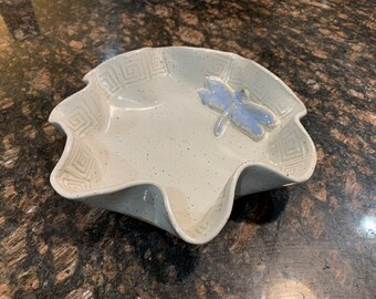 Dragonfly Butter Dish - Etsy