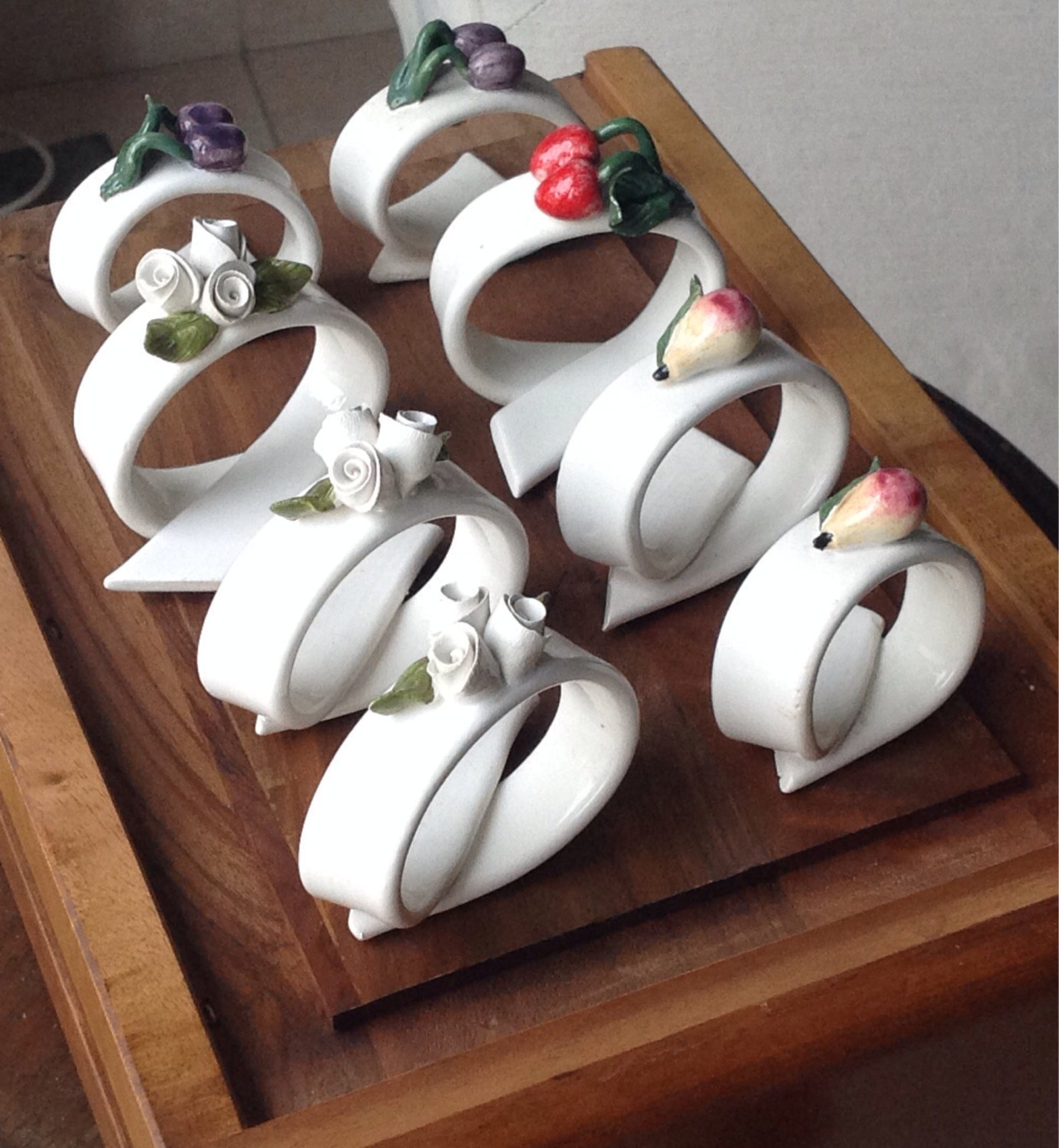 Fruit Napkin Rings - Etsy