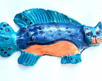 Ceramic Fish Wall Art - Etsy