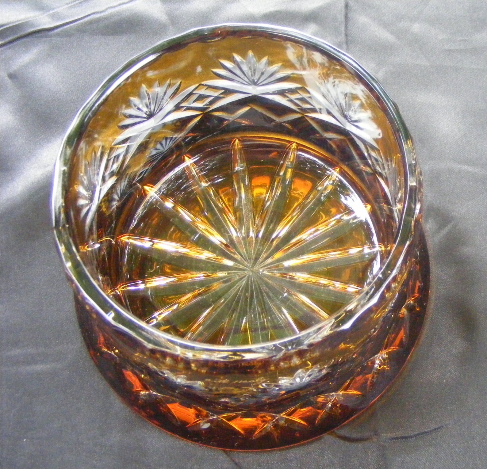 Bill Healy Design Studios New York Artist Signed Hand Cut Crystal Glass ...