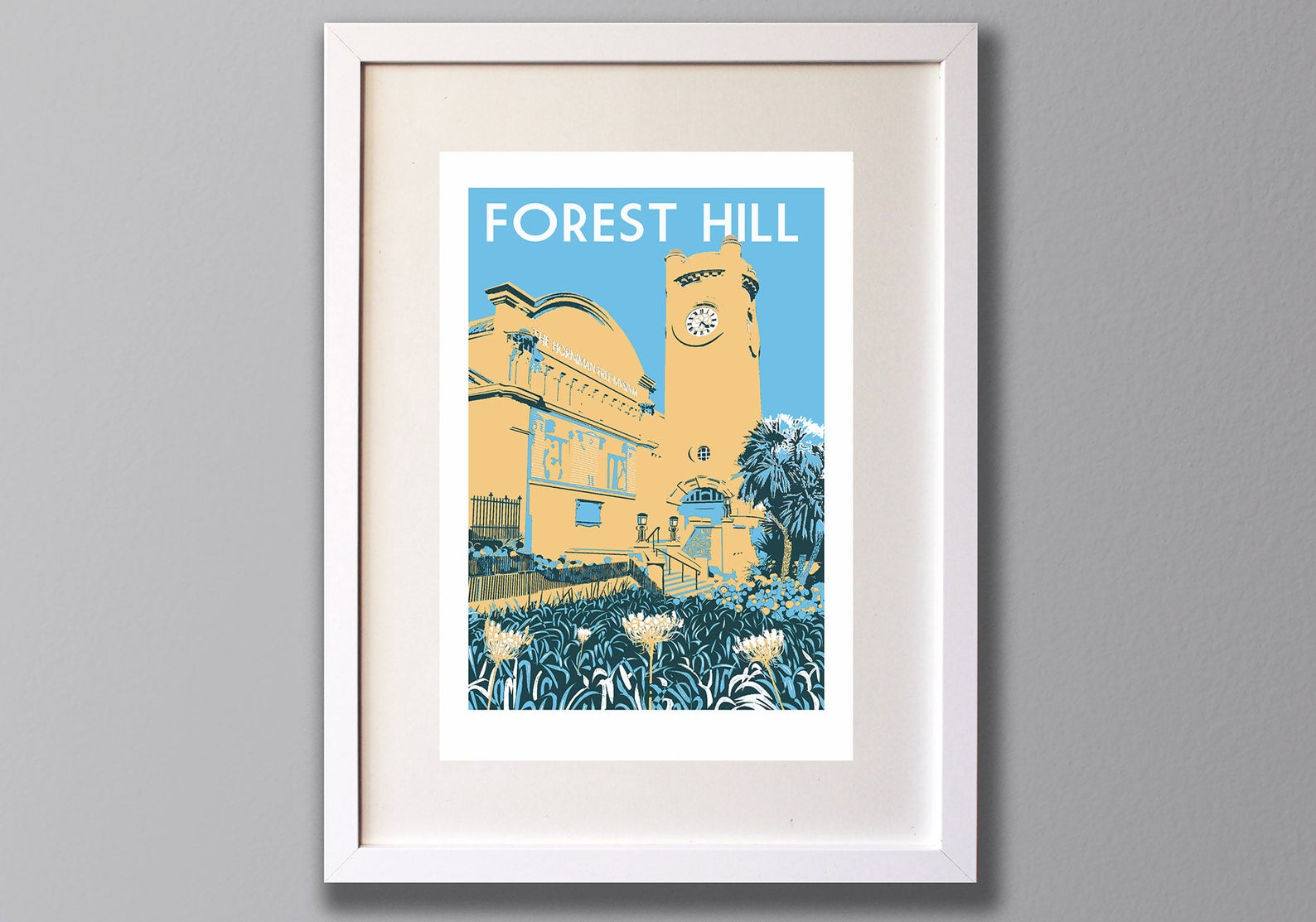 Forest Hill Screen Print, Forest Hill, South London Limited Edition ...