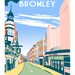 Bromley Art Print A3 Travel Poster - Etsy
