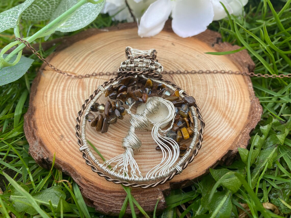 Spriggan Mother Nature Tree Necklacegoddess Pendanttigers - Etsy