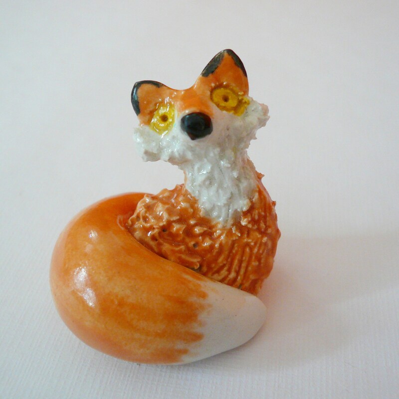 Ceramic Fox - Etsy UK