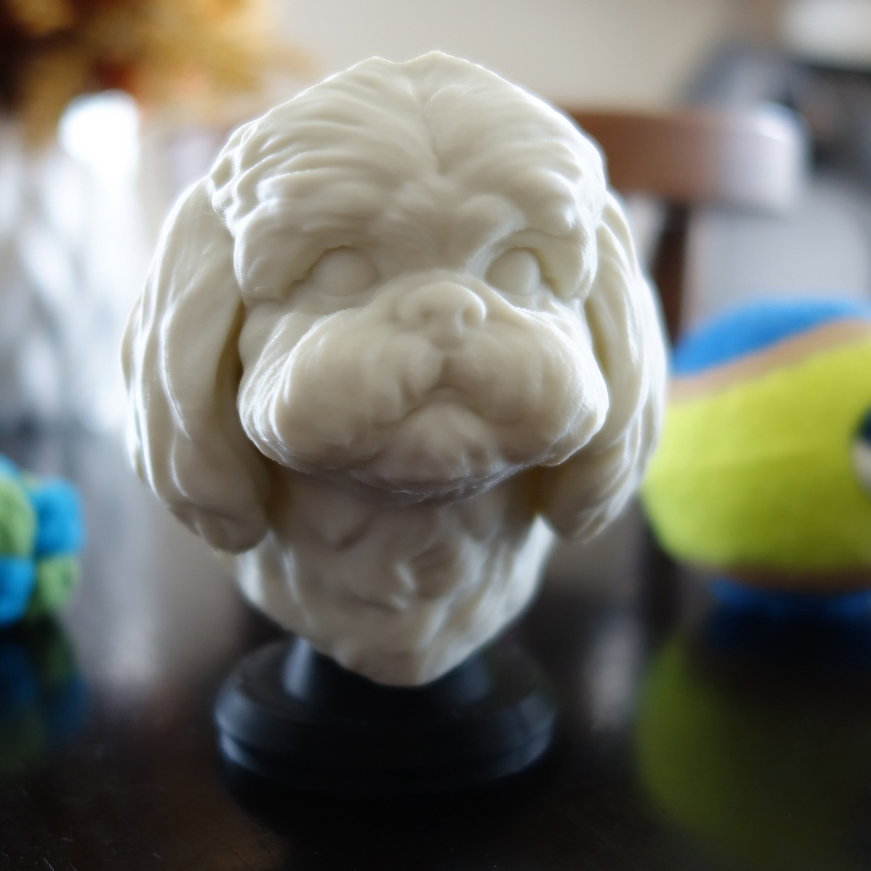 Shih Tzu 3D Printed Bust Desktop Statue - Etsy