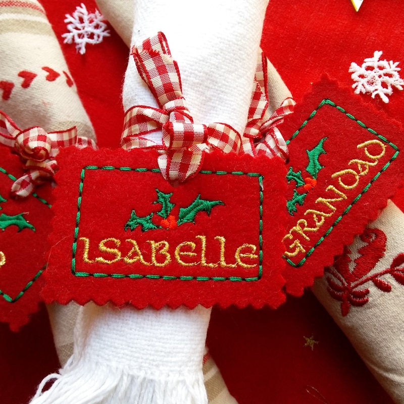 Felt Name Tags - Etsy