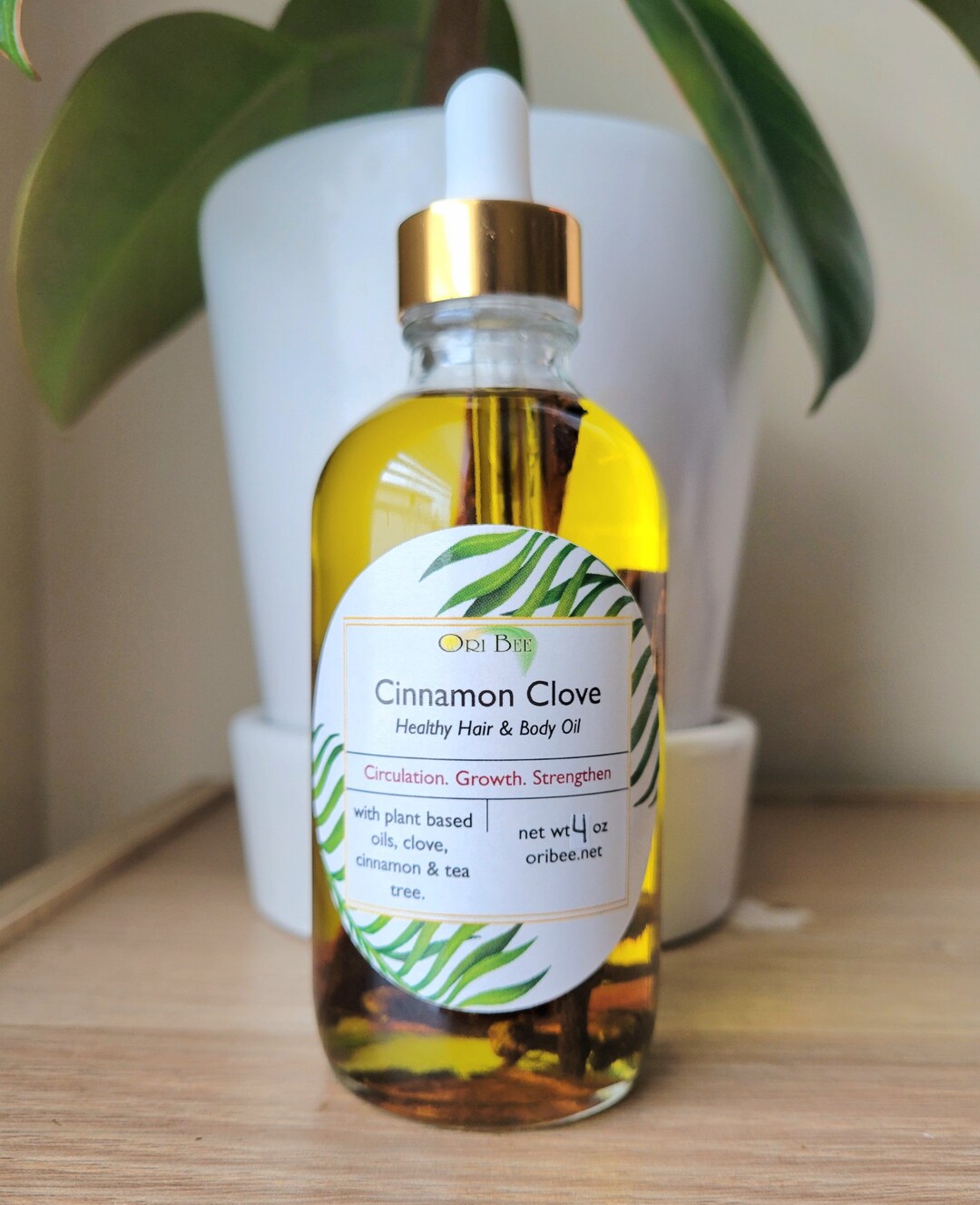 CINNAMON CLOVE Hair & Body Oil: Stimulating, Hair Growth, Circulation ...