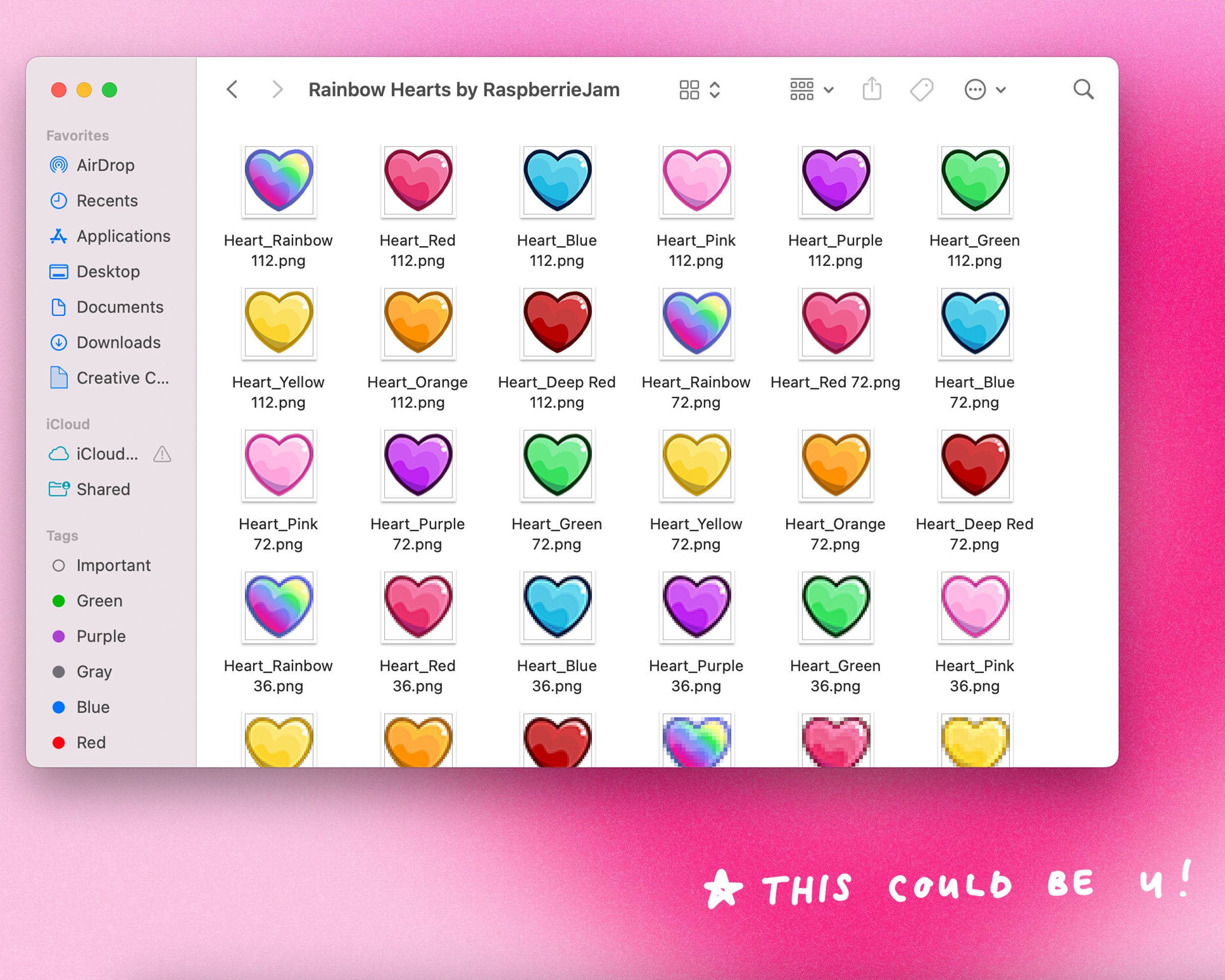 Retro Cute Heart Chat Badges and Flairs for Twitch, Sub Badges, Bit ...