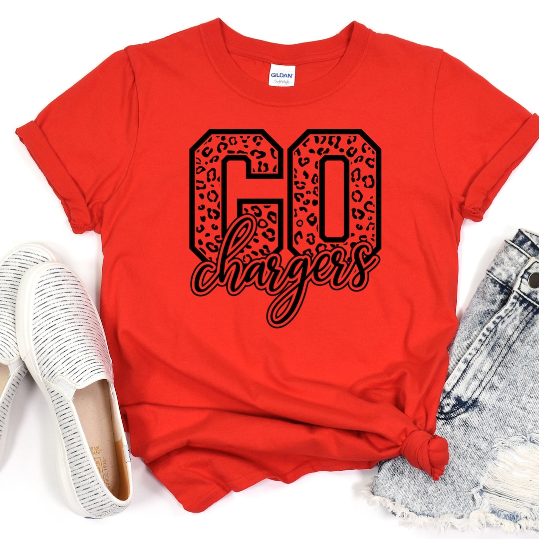 Go Chargers-soft, Comfy Spirit Wear Shirt - Etsy