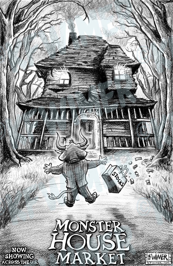 Monster House Drawing