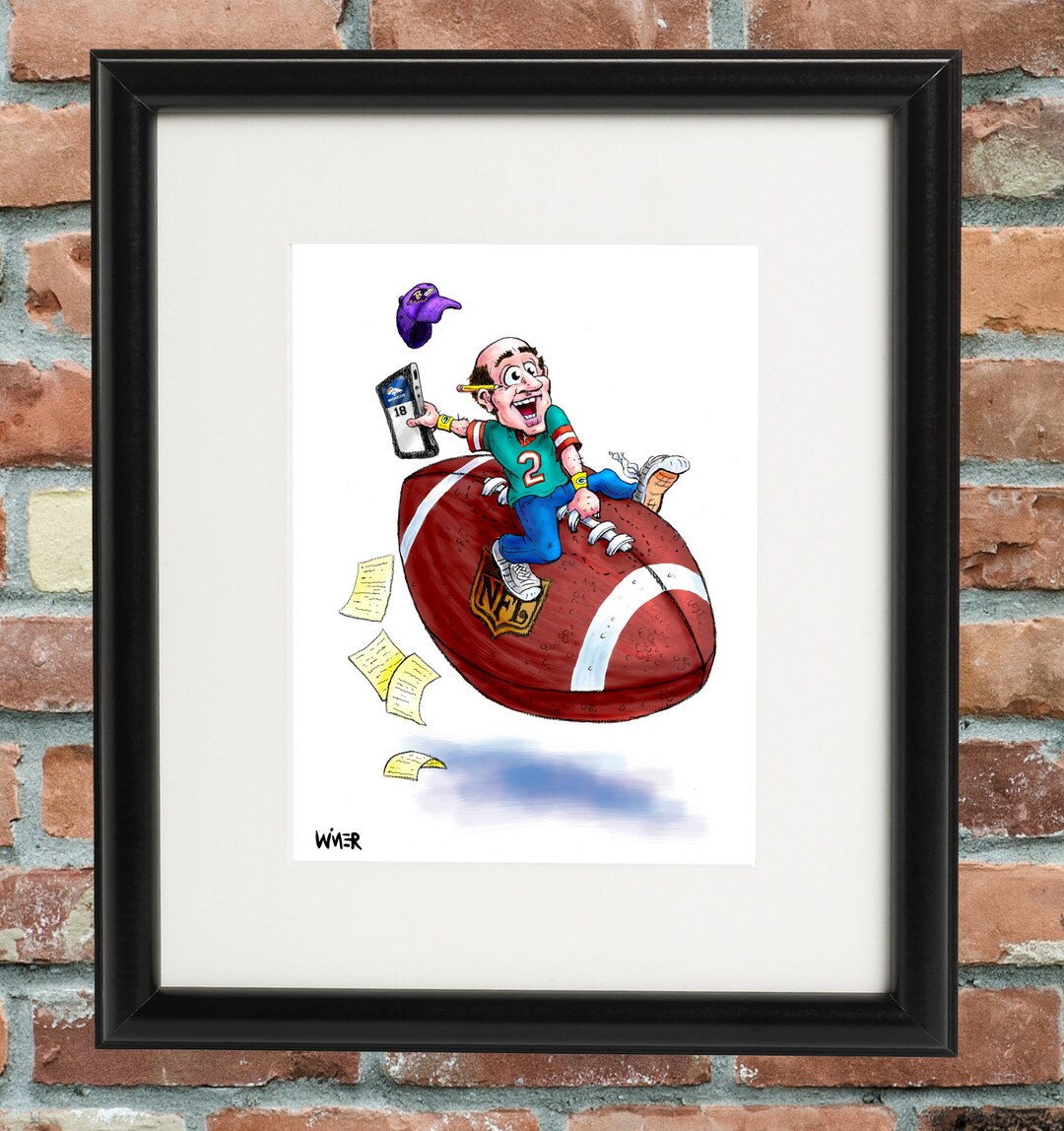 That Fantasy Football Guy Humor Signed by Artist Print, Southworth ...
