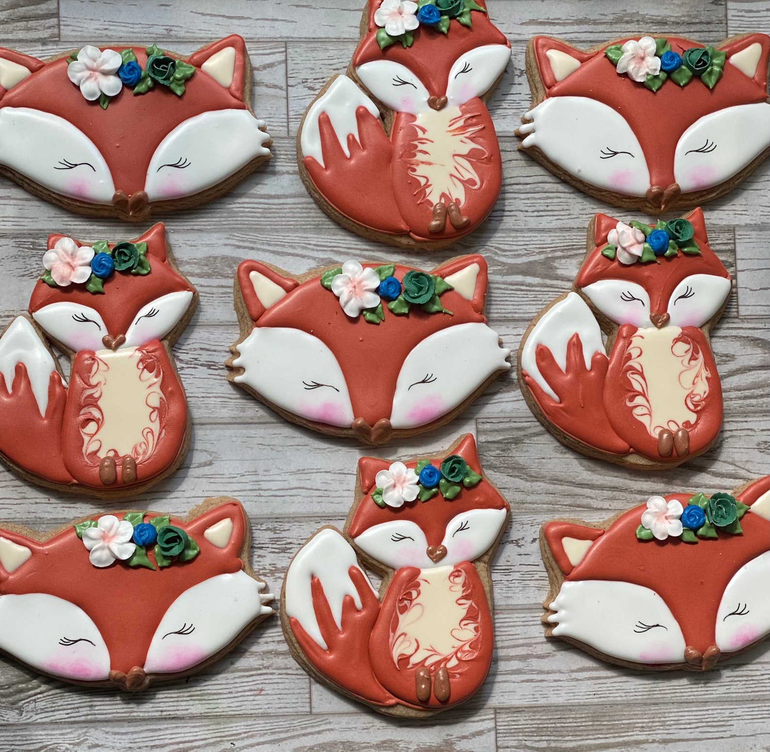 Foxy Fox Cookie Favors - Etsy
