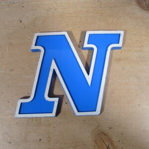 Vintage Plastic Letter N. Sign Capital Letter 3 Inches High - Etsy
