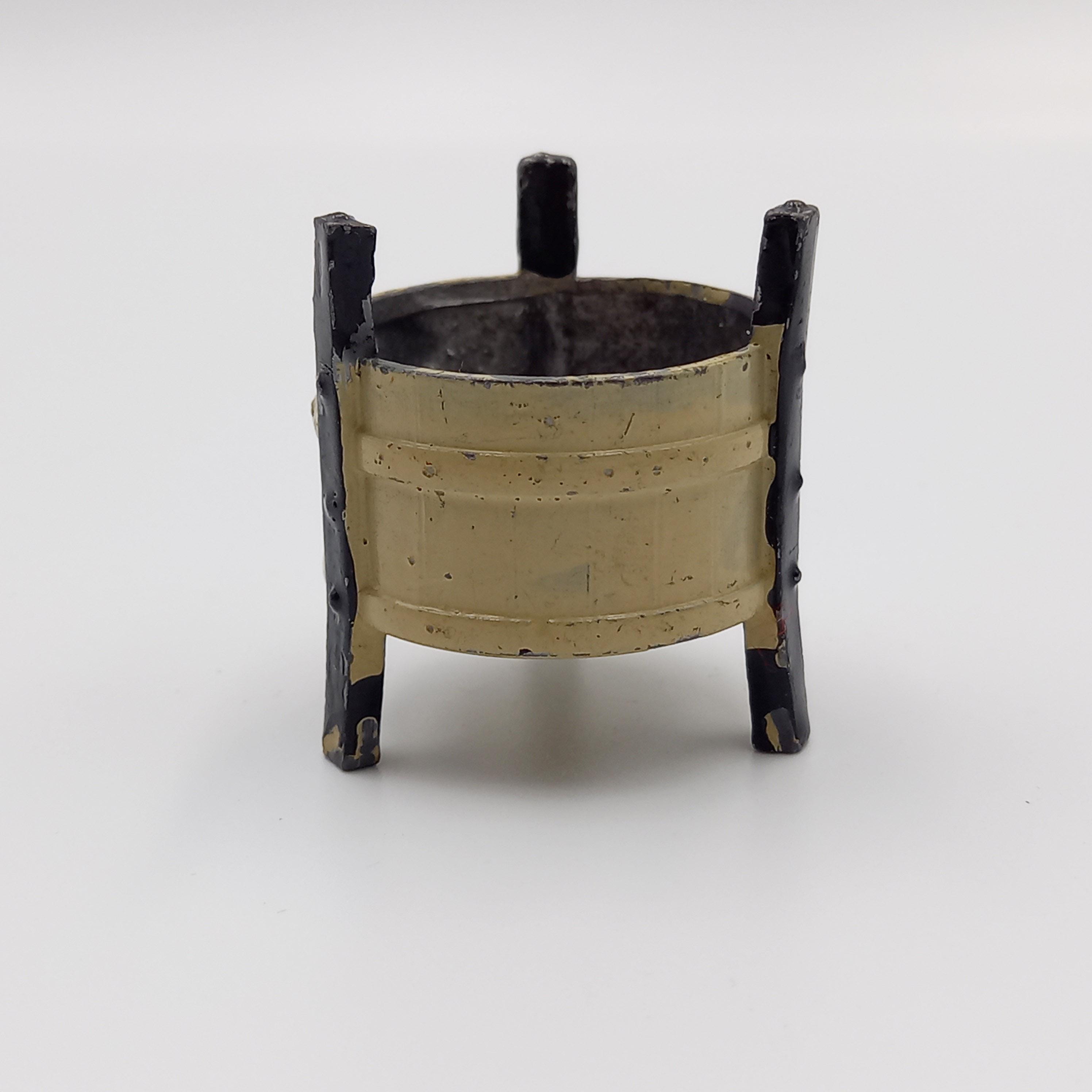 Vintage Animal Feeding Station - Miniature Lead Model Farm Scenery - Etsy