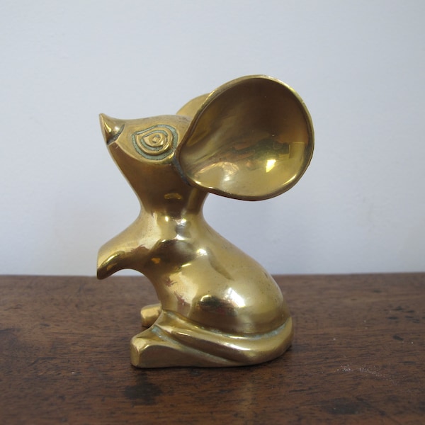 Brass Mouse - Etsy