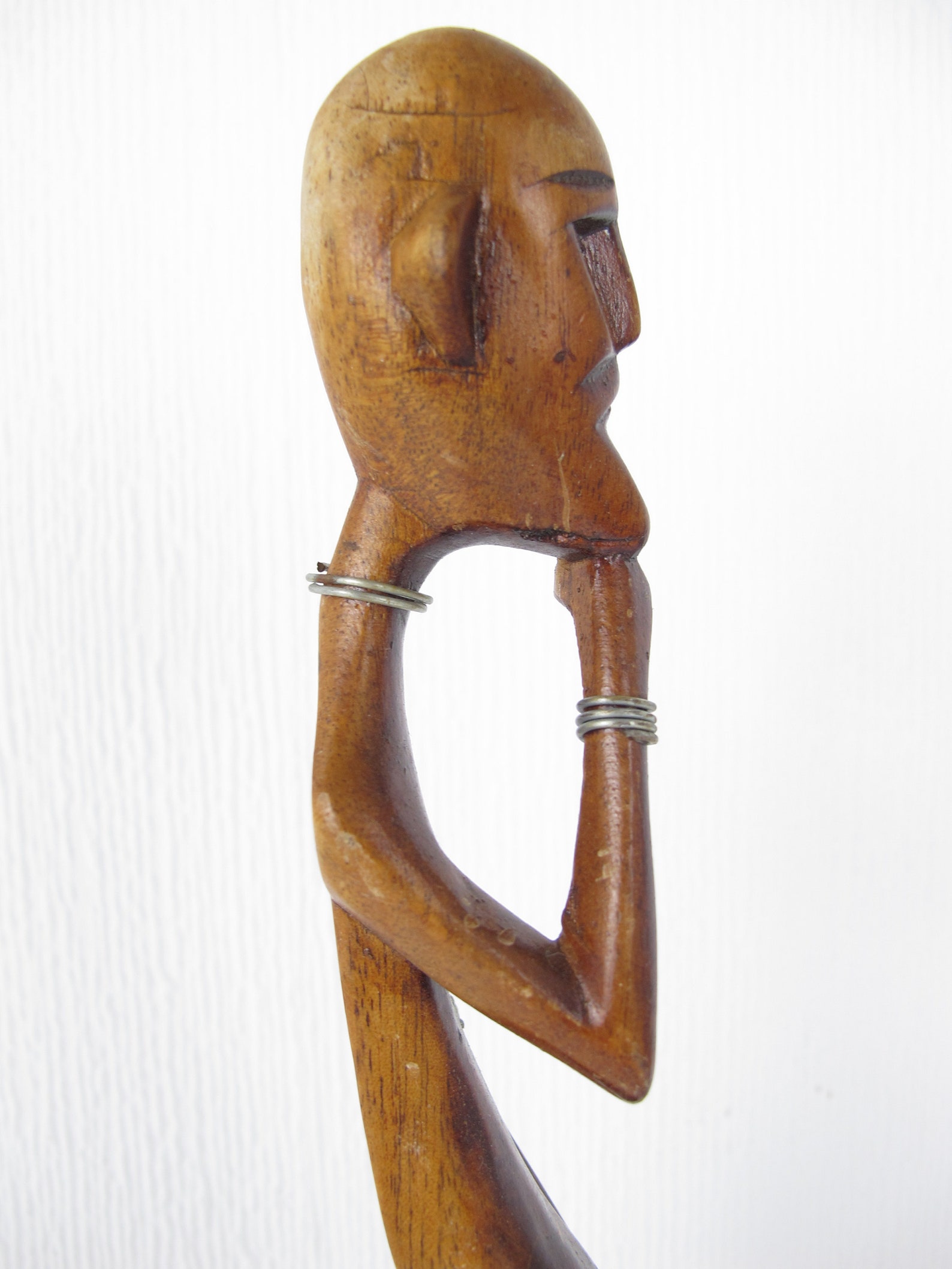 Vintage African Carved Wooden Figure. Tourist Wood Carving. - Etsy UK