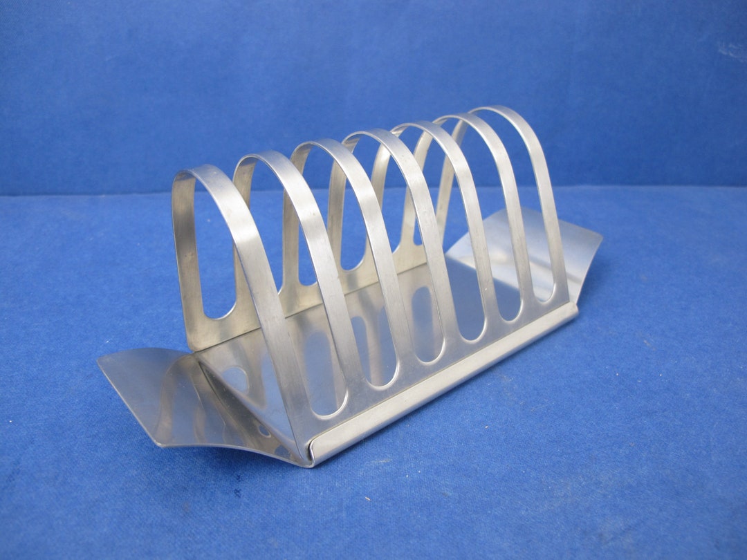 Vintage Toast Rack. Japanese Stainless Steel, Made by Oneida ...
