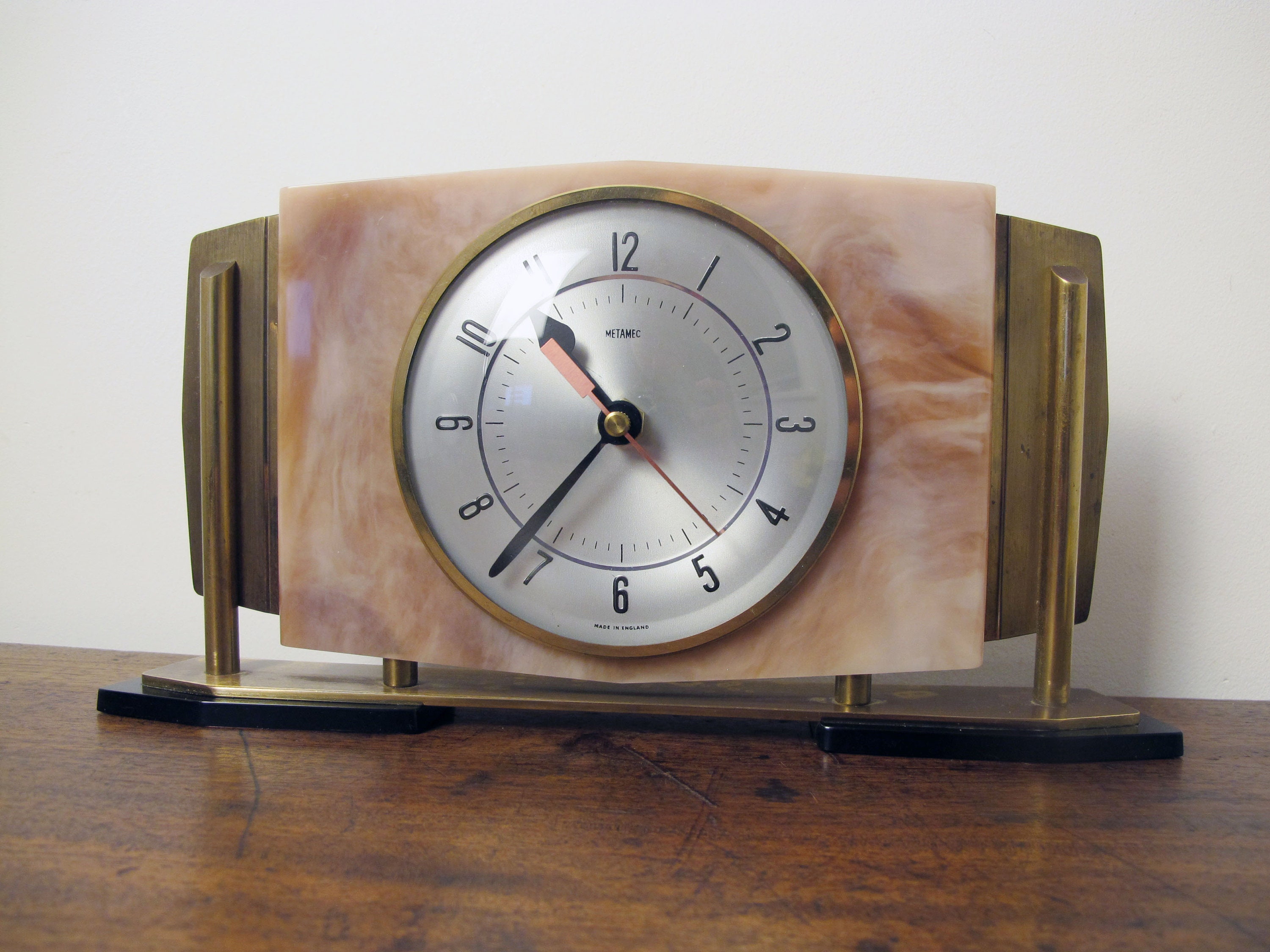Home Décor Metamec Made in England 1960's Metamec Art Deco Style Mantle ...