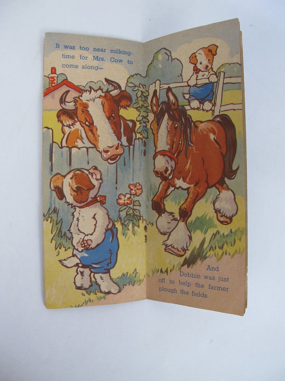 Pip the Pup Picture Story Book. Vintage Children's Small Softback Book ...