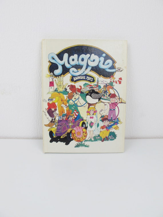 Magpie Annual 1975. Vintage children's hardback book. UK | Etsy