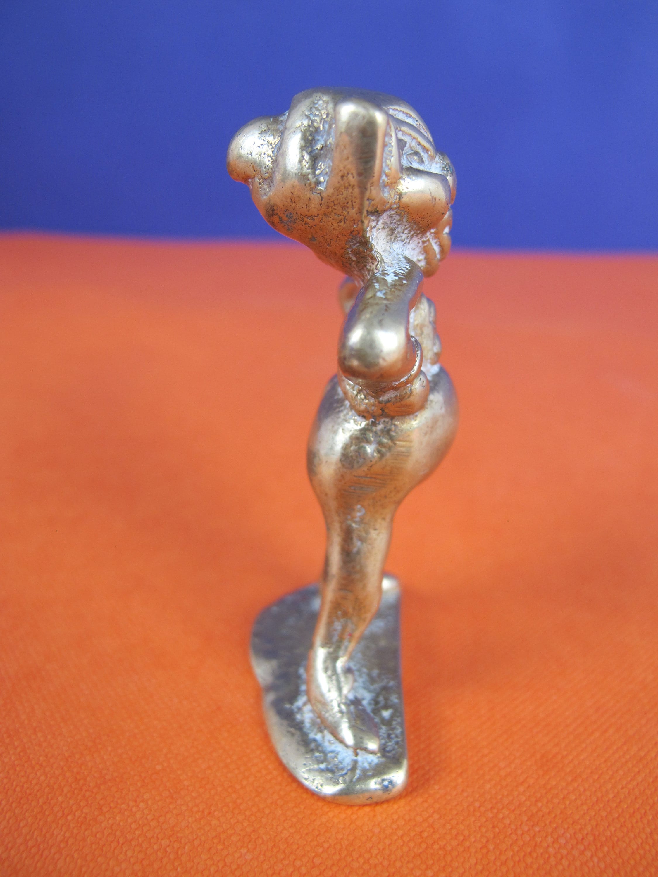 Vintage Brass Imp or Pixie. Small Vintage Standing Imp - Etsy