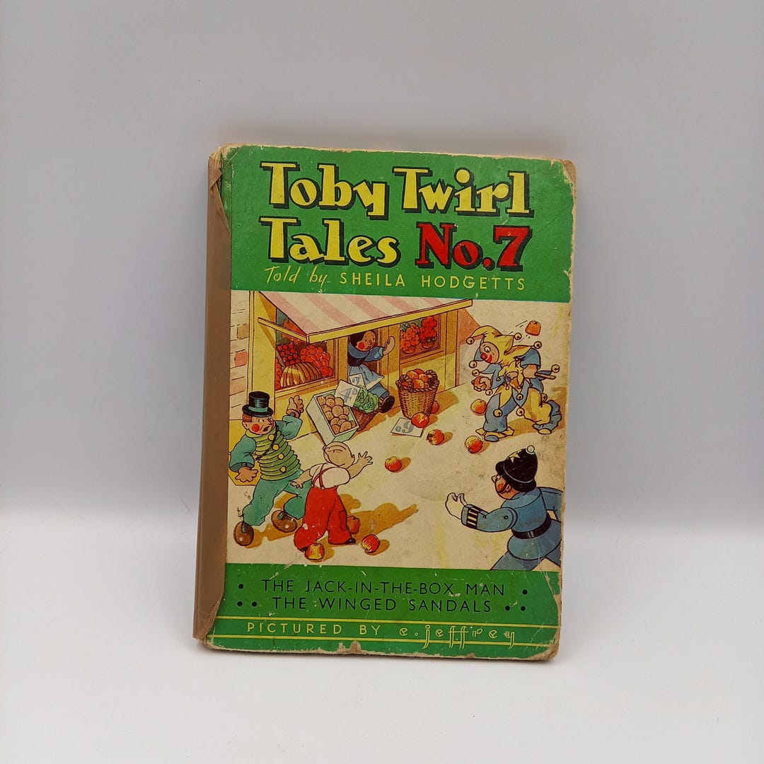 Toby Twirl Tales No. 7, 1953 First Edition - Etsy