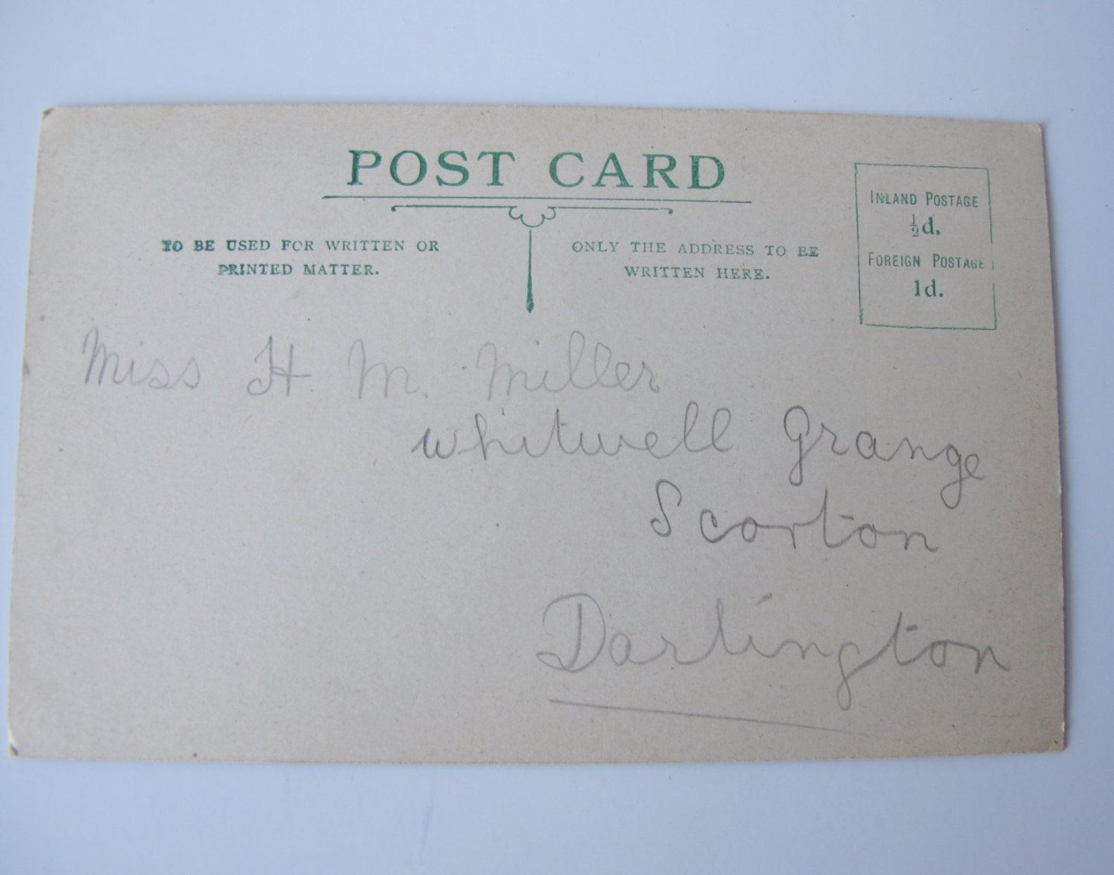 Original Antique Watercolour Portrait on a Postcard. Striking - Etsy