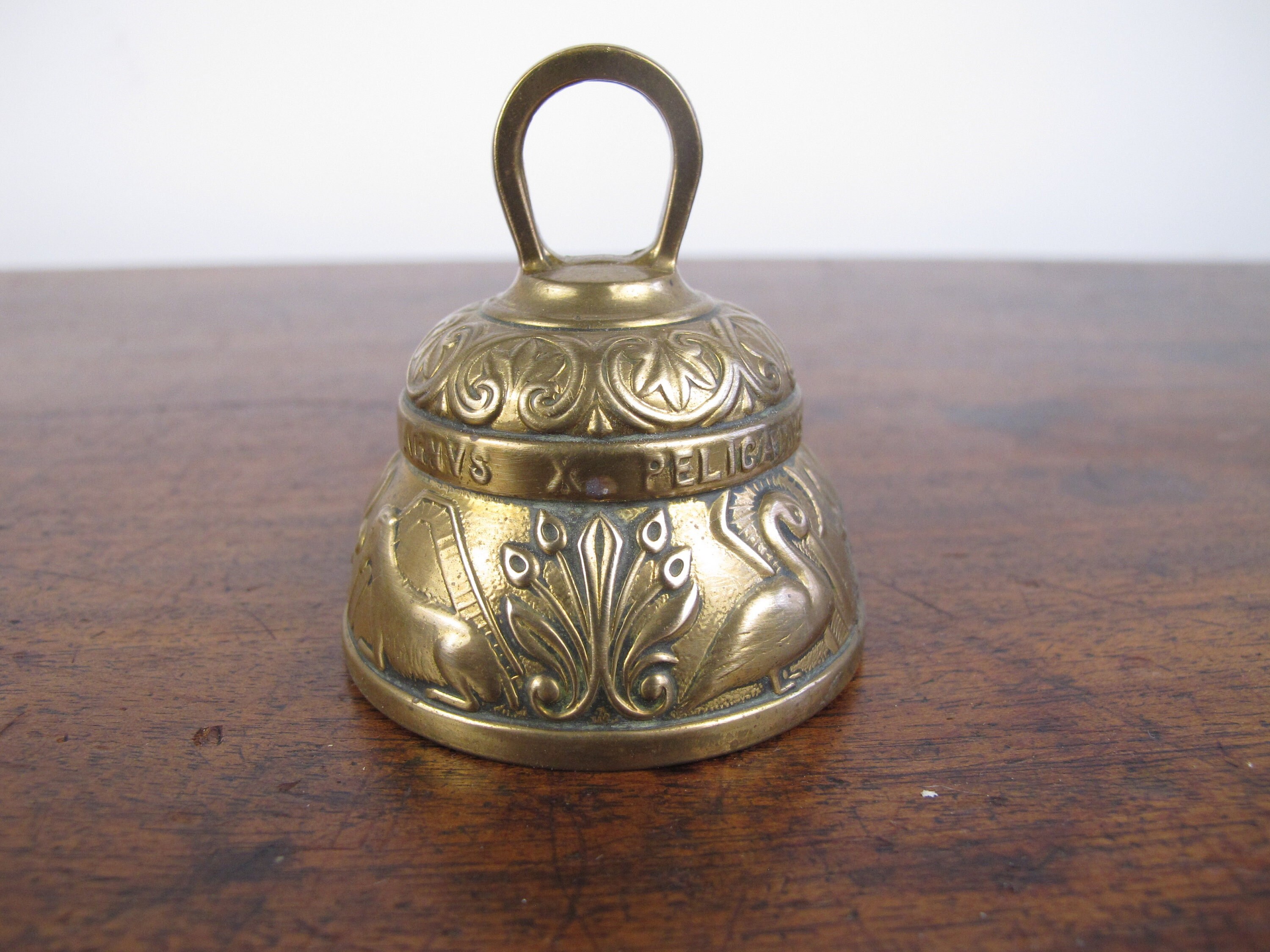 Brass Sanctuary Bell Sanctuary bell Prayer bell Monastery Bell Solid ...