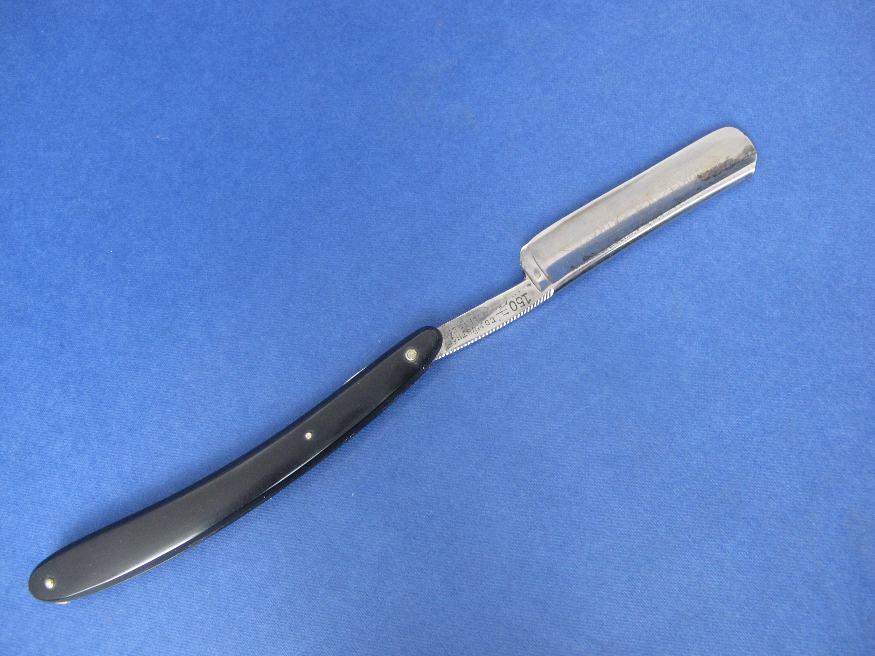 Antique Dreizack Extra Cut Throat Razor by Ed Wüsthof | Etsy