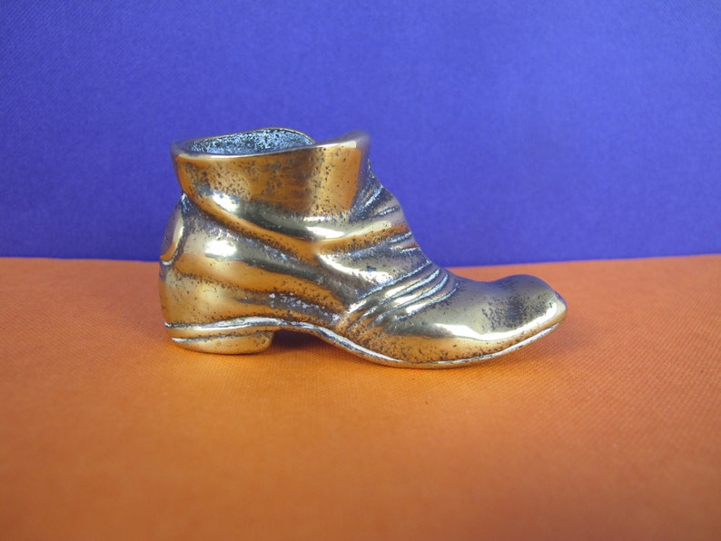 Small Brass Boot. Vintage Brass Match Holder in the Shape of a - Etsy ...
