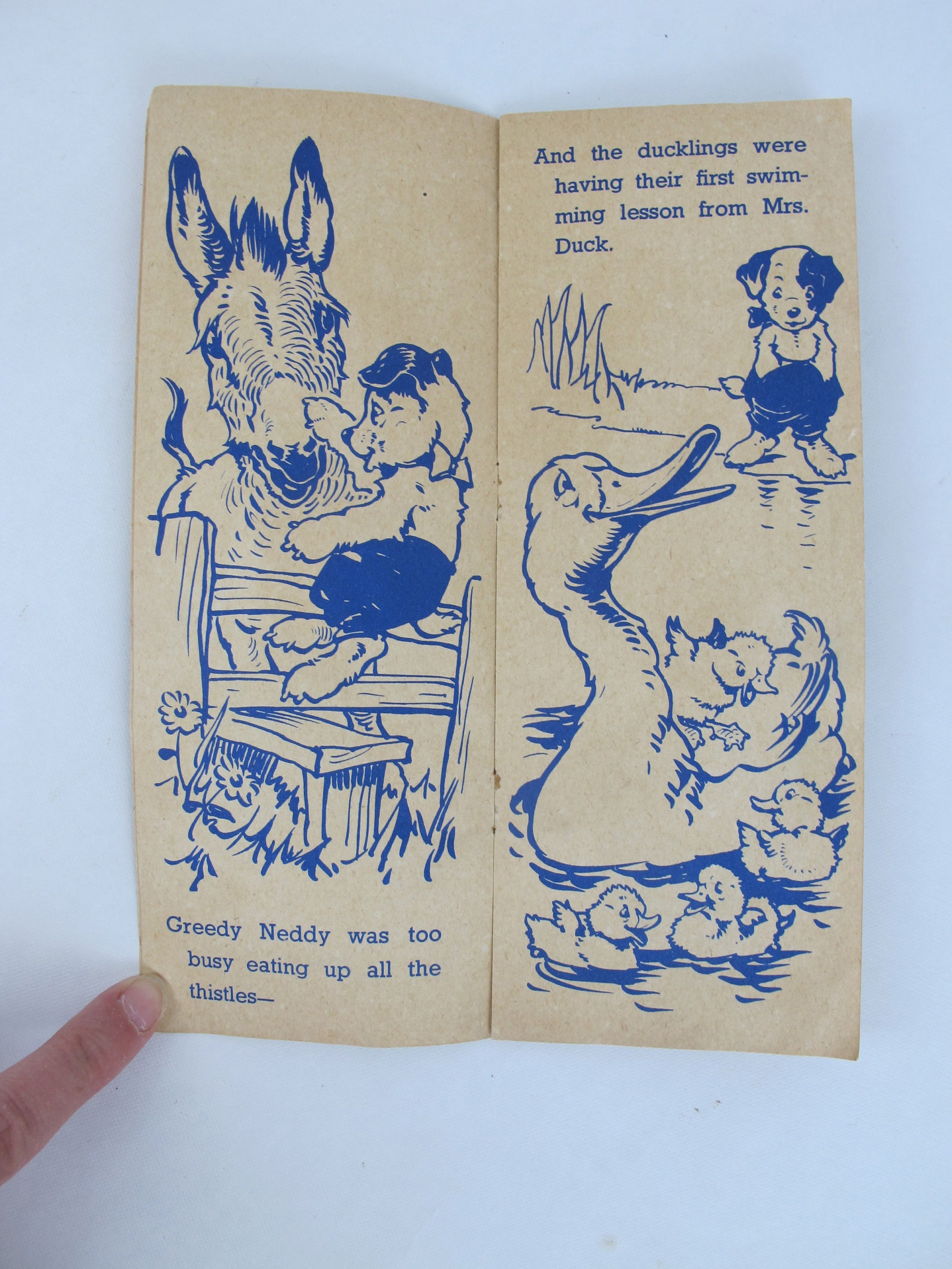 Pip the Pup Picture Story Book. Vintage Children's Small | Etsy