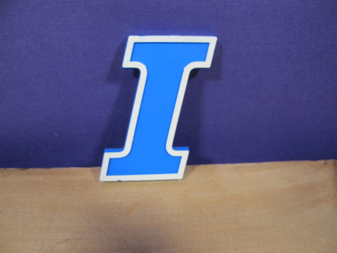 Vintage Plastic Letter I. Sign Capital Letter 3 Inches High (7.5cm) - Etsy