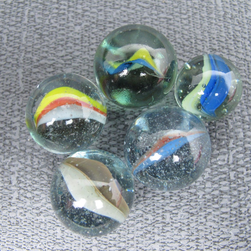 Colored Glass Marbles - Etsy