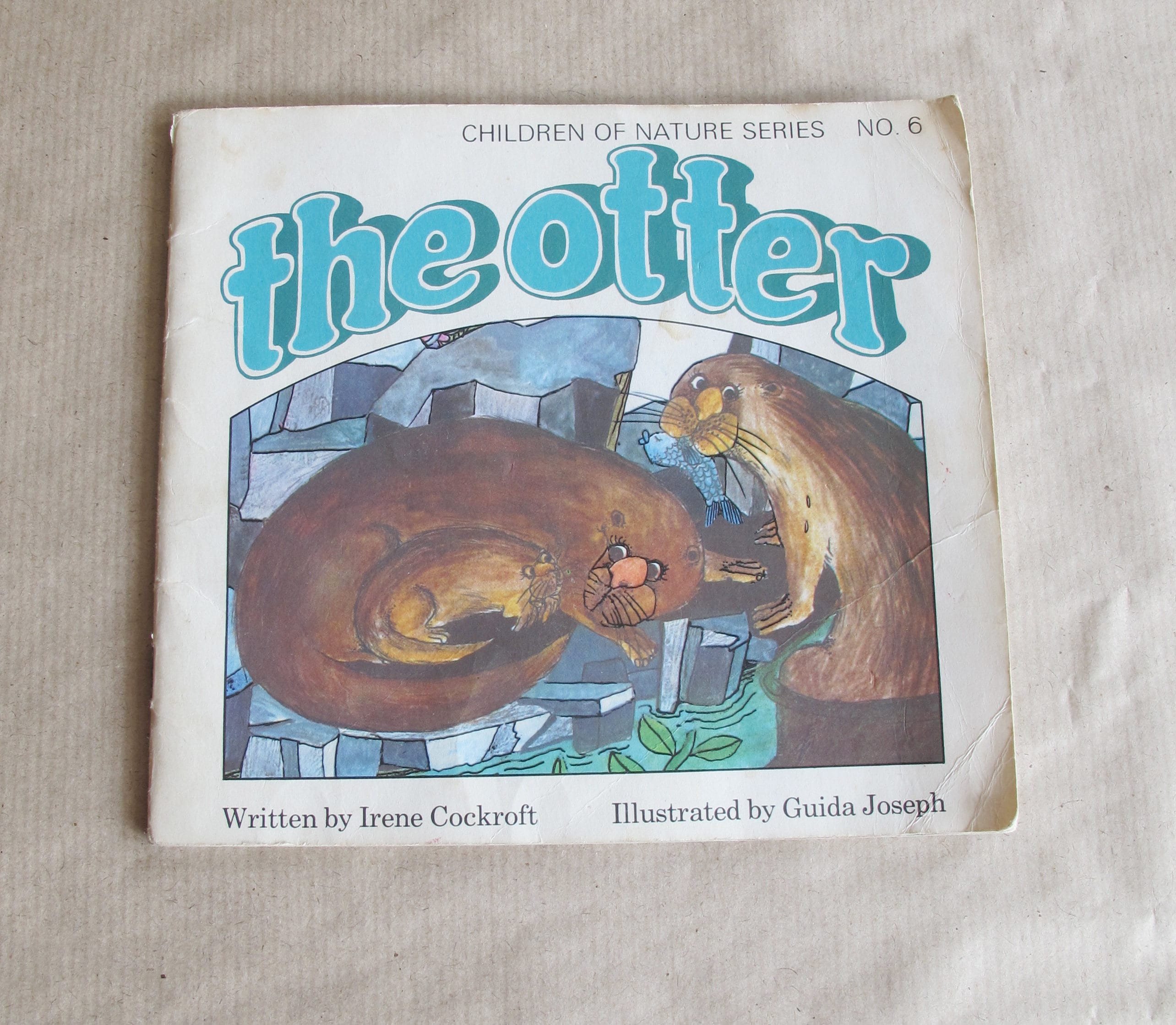 Vintage 1974 Children's Book the Otter by Irene - Etsy UK