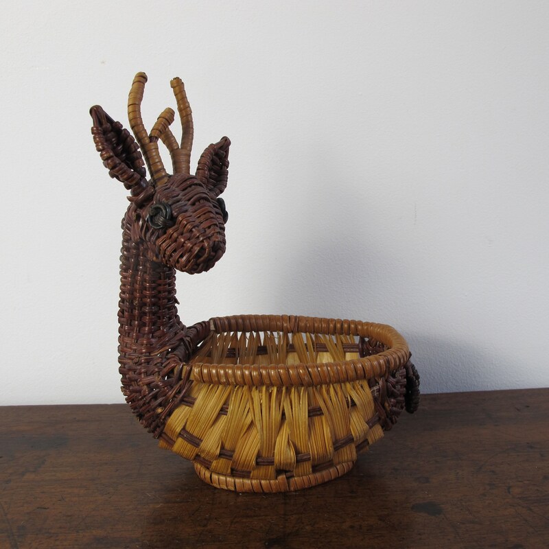 Rattan Animal Head - Etsy