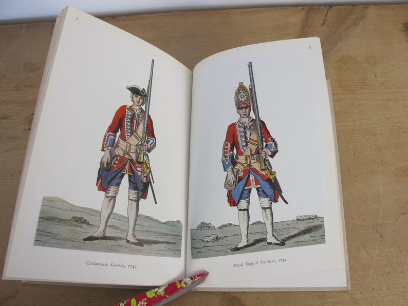 Vintage Book - British Military Uniforms by James Laver - A King ...