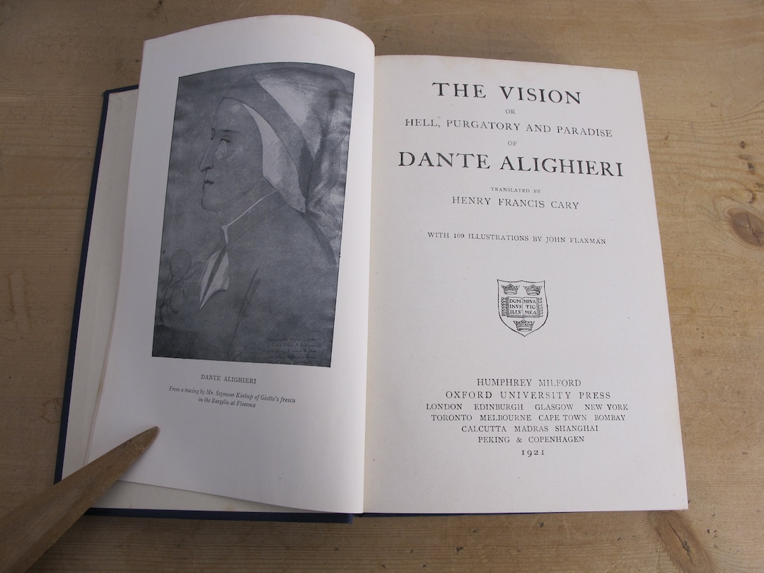 The Vision of Dante (hell, Purgatory and Paradise) by Dante Alighieri ...