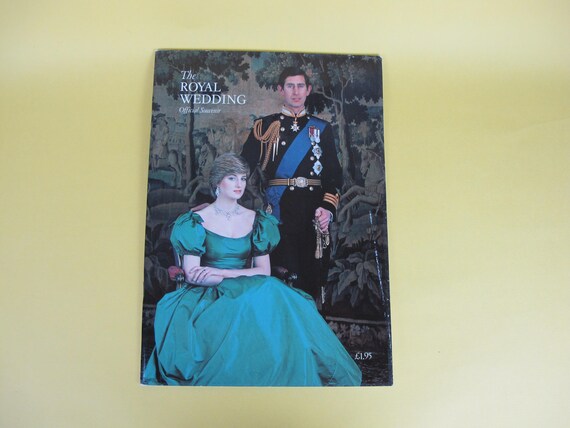 The Royal Wedding Official Souvenir Guide Published in 1981 | Etsy Denmark
