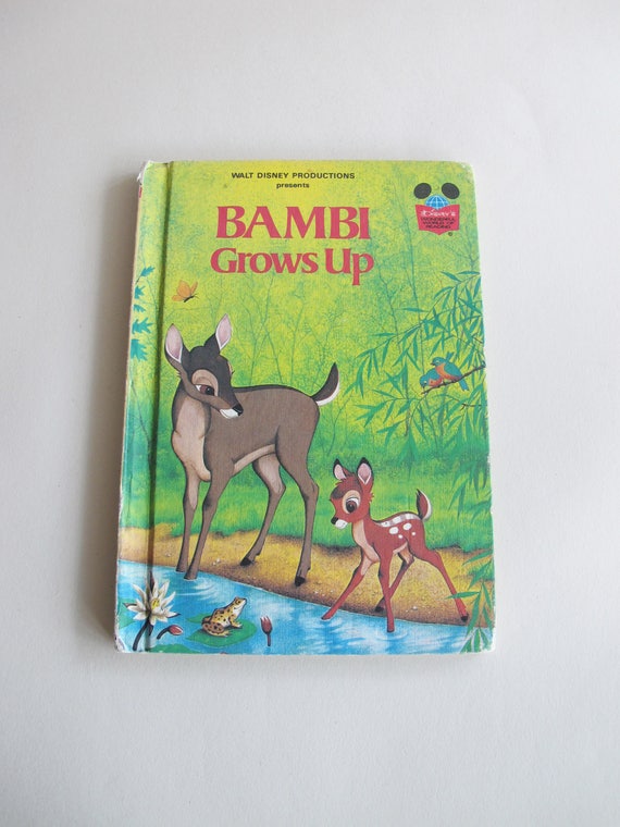 Bambi Grows Up. Vintage Hardback Children's Book 1979. | Etsy