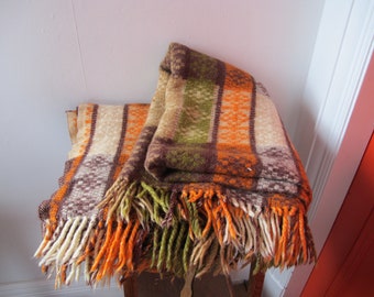 Vintage Wool Blanket - Etsy