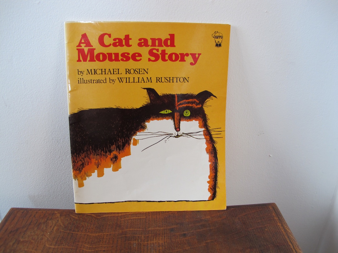 Vintage Book - A Cat and Mouse Story by Michael Rosen Illustrated by ...