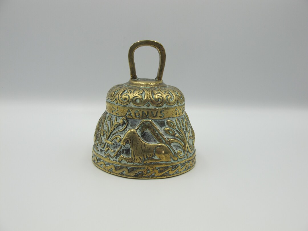 Vintage Brass Sanctuary Bell. Monastry, Sanctus or Prayer Bell. Cast ...