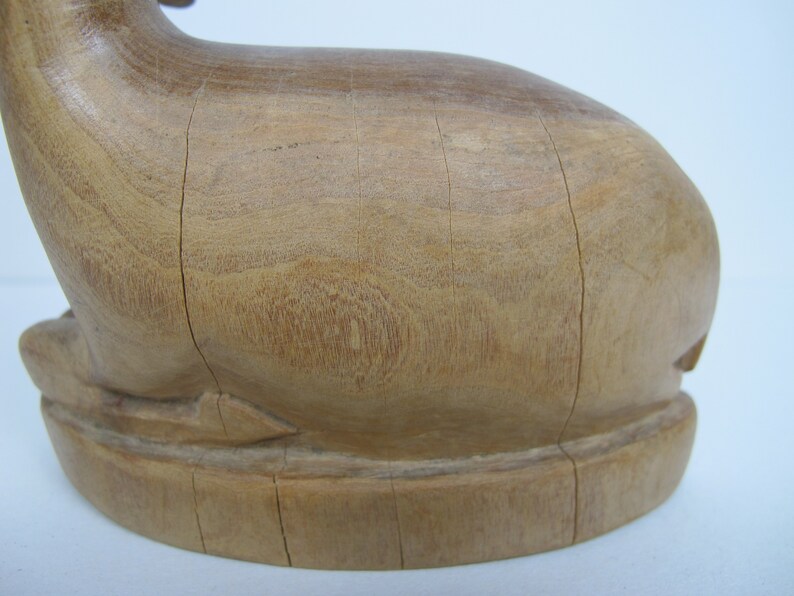 Mid Century Modern Wooden Deer and Fawn. Elegant and Stylish. | Etsy