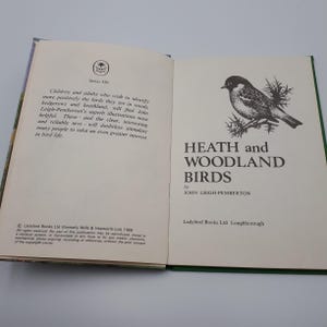 Vintage Ladybird Book - Heath and Woodland Birds Series 536. Ladybird ...