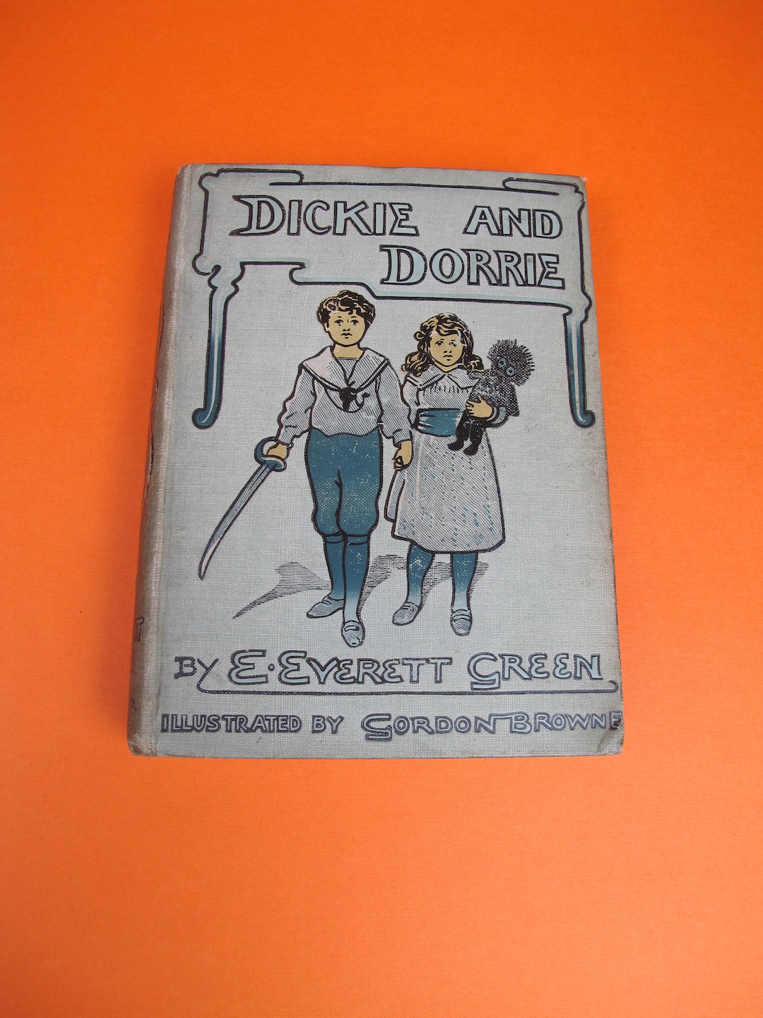 Antique Book. Dickie and Dorrie by E Everett Green, Illustrated by ...