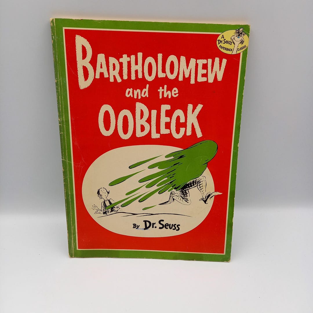 Bartholomew and the Oobleck by Dr Seuss. Vintage Children's Book ...