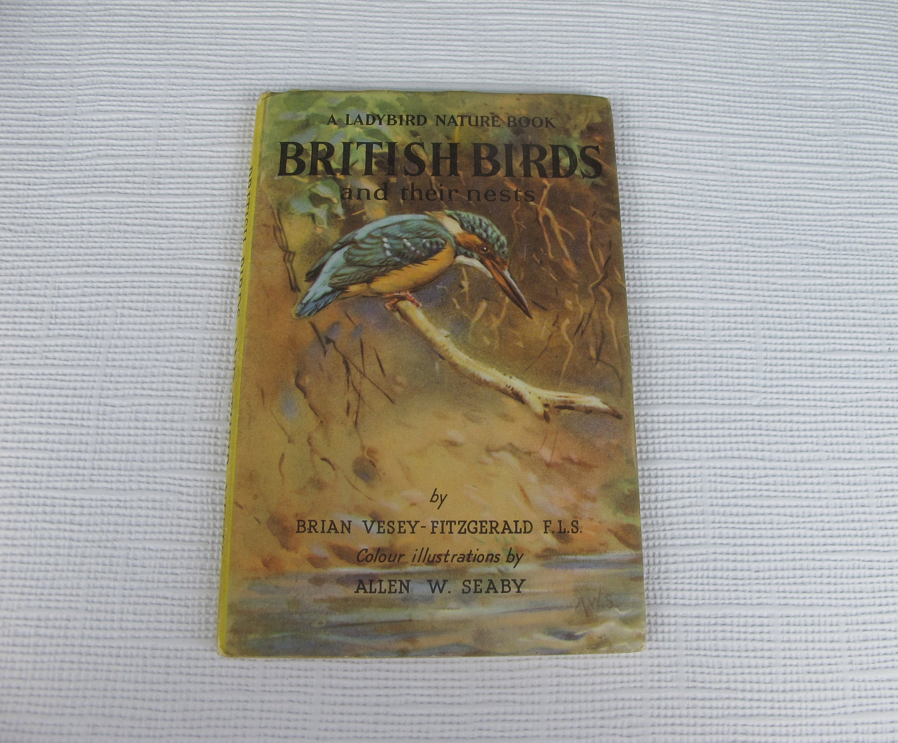 Sewing & Fiber 1950s Ladybird Book with D/Jacket British Birds and ...