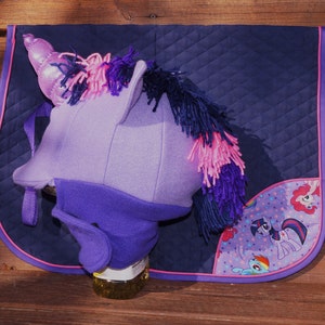 My Little Pony TWILIGHT Helmet Cover and Pony Pad - Etsy